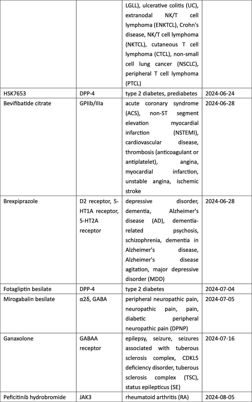 China’s New Drug Approvals Again Hit Record High in 2024